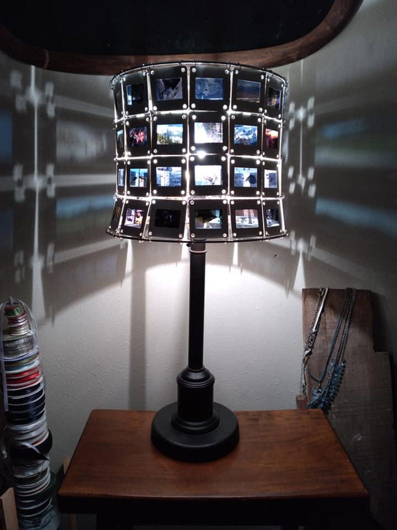 Photo Lamp - Made With Photo Slides - a Unique - One of a Kind Addition ...