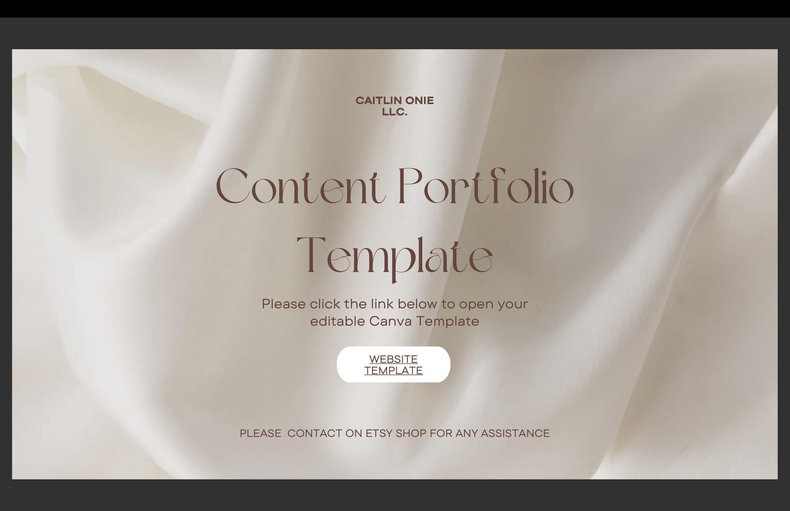Customizable Content Creator Portfolio Template | Perfect for UGC ...