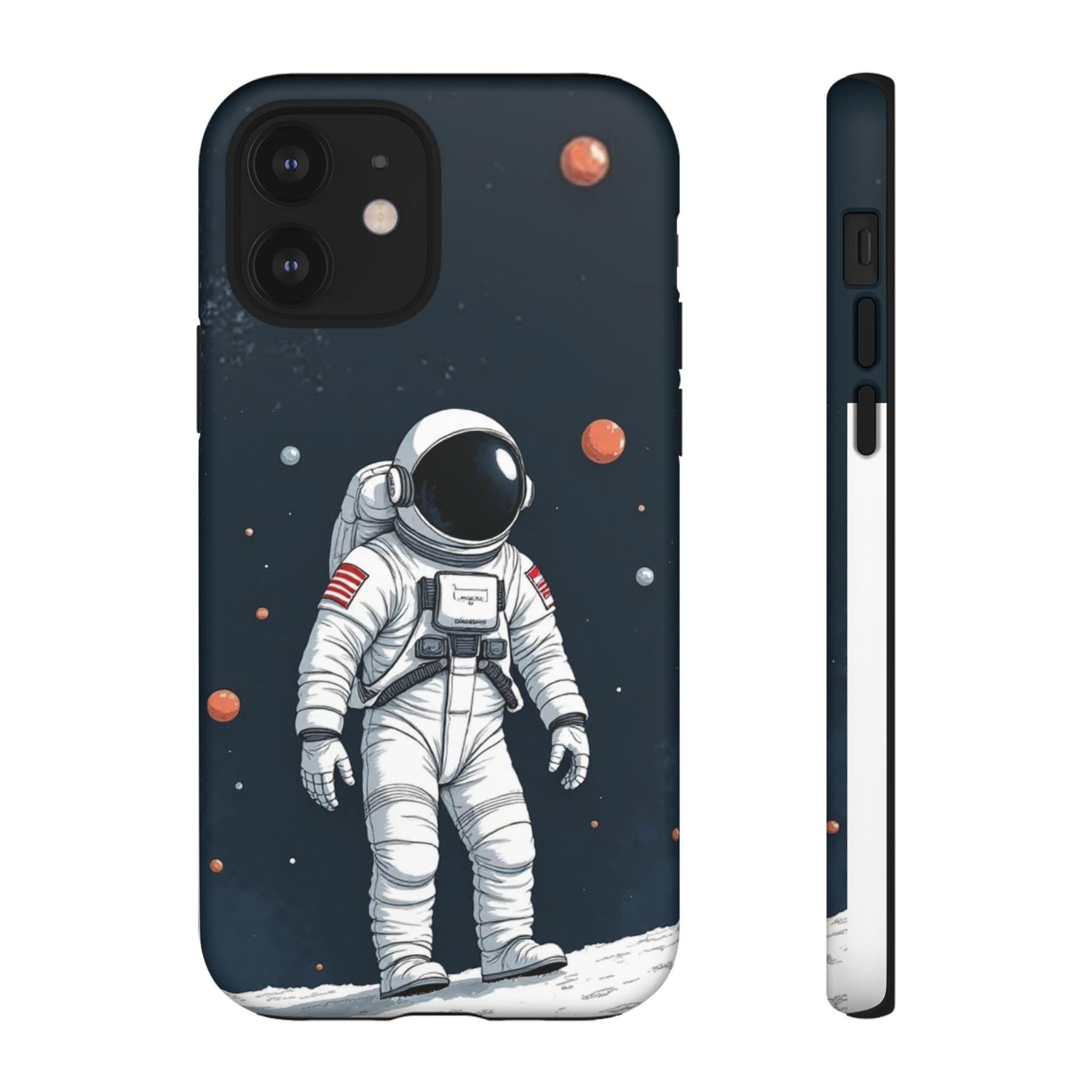 Astronaut Tough Case, Space Phone Cover, Galaxy Phone Case, Outer Space ...
