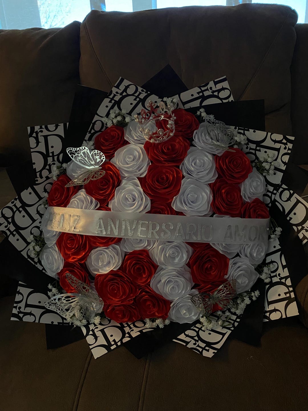 40 Count Eternal Flower Bouquet - Etsy