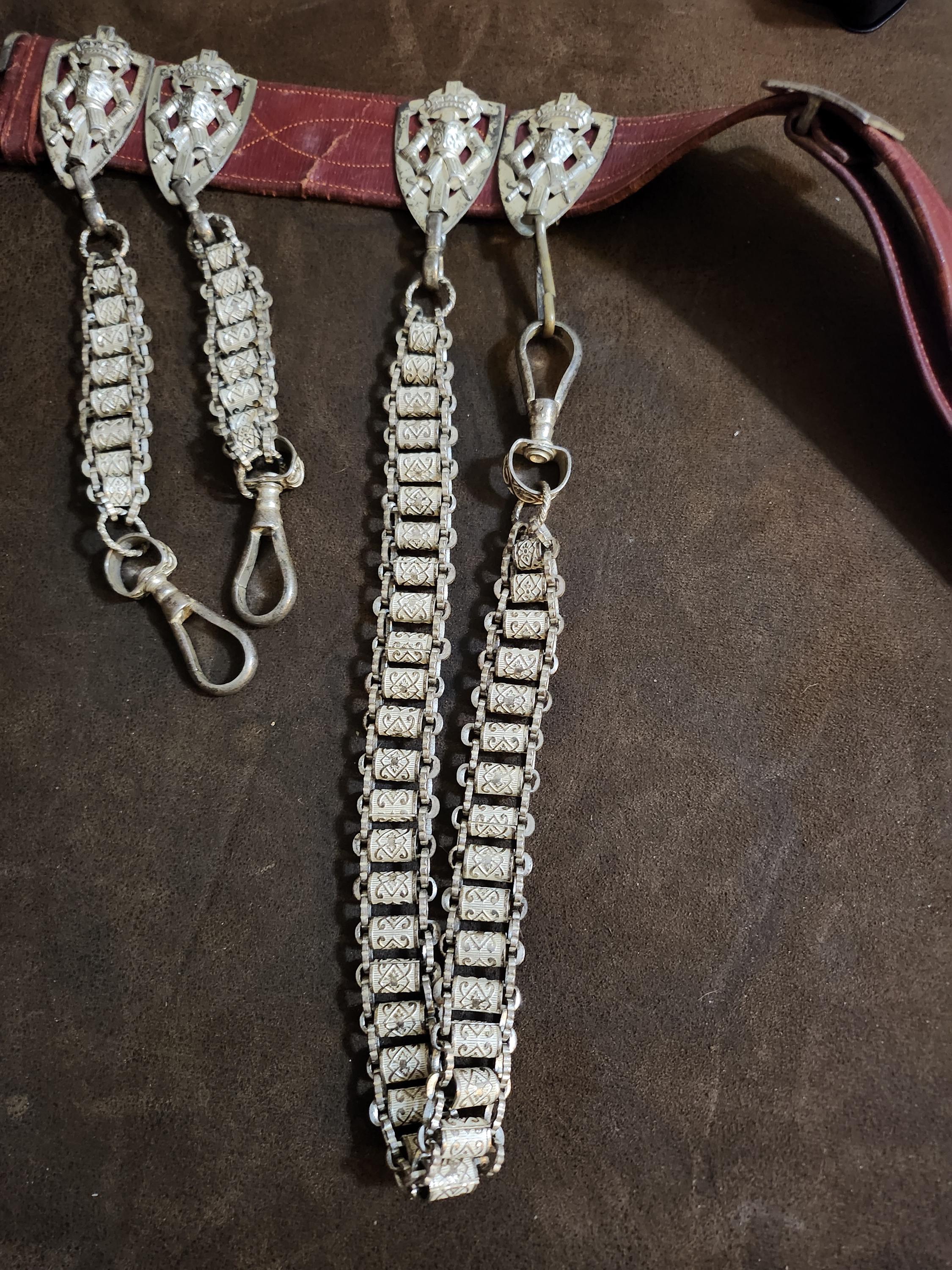 Antique Masonic Knights Templar Sword Belt. - Etsy