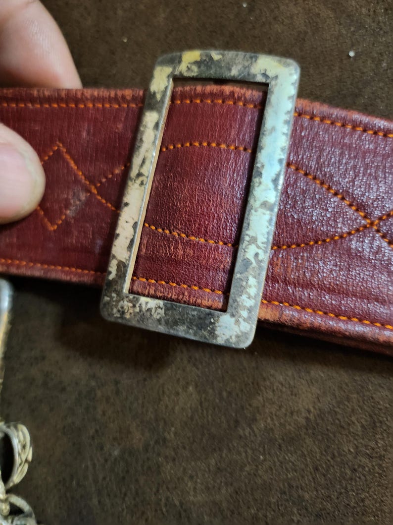 Antique Masonic Knights Templar Sword Belt. - Etsy