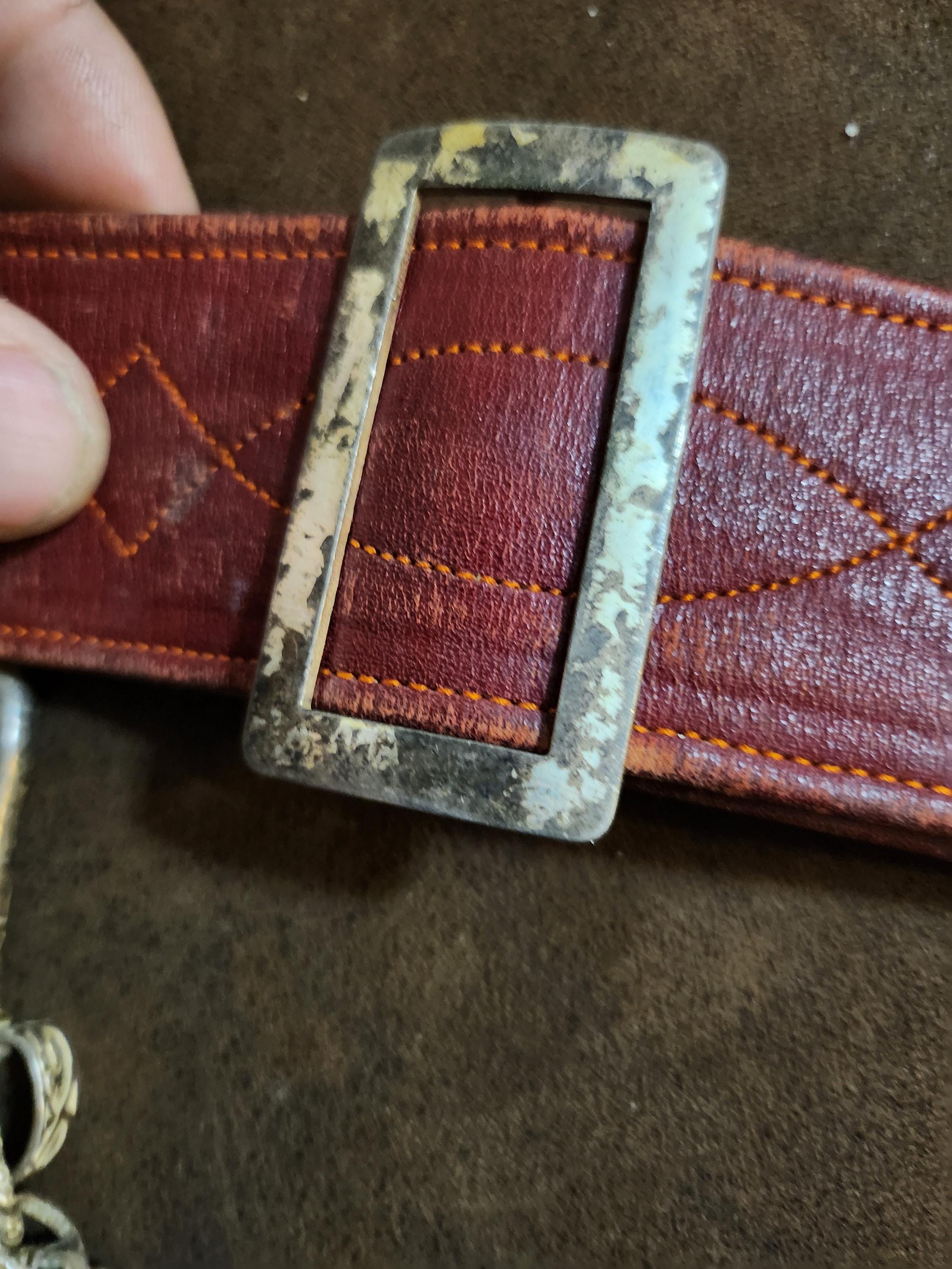 Antique Masonic Knights Templar Sword Belt. - Etsy