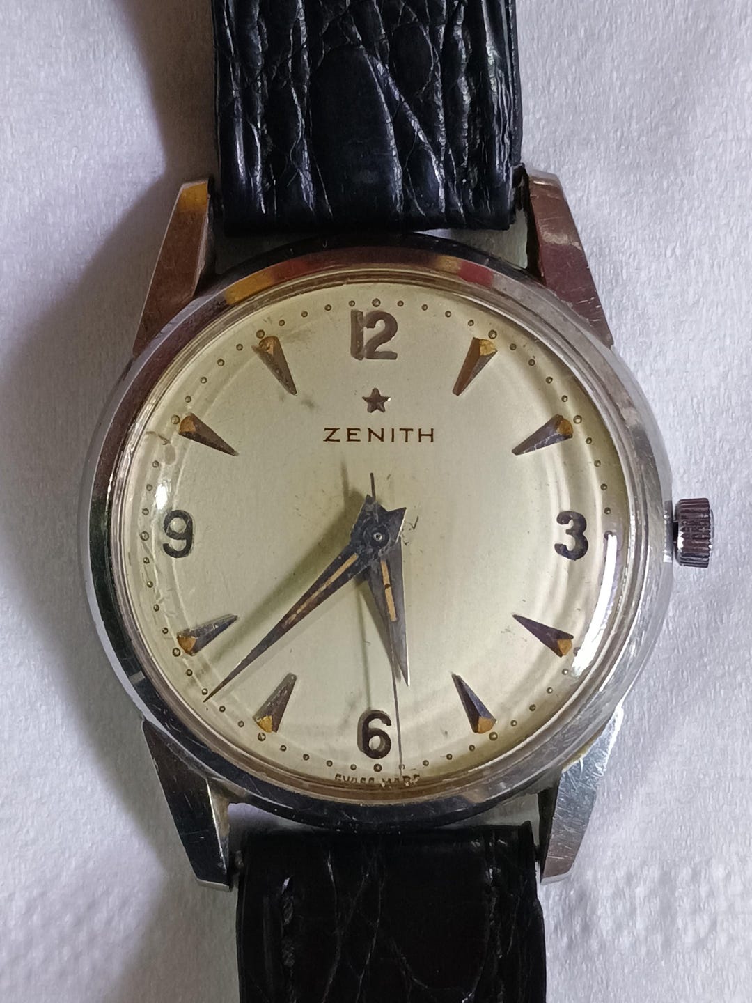 Zenith Pilot Vintage Caliber 120, Vintage Zenith, Military Zenith ...