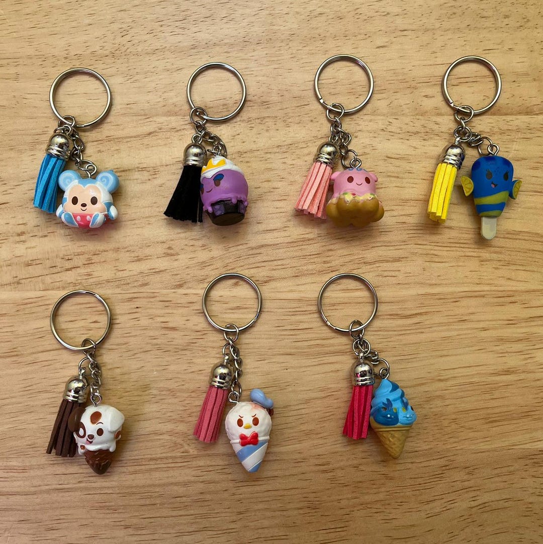 Disney Doorables Munchlings Keychains - Etsy