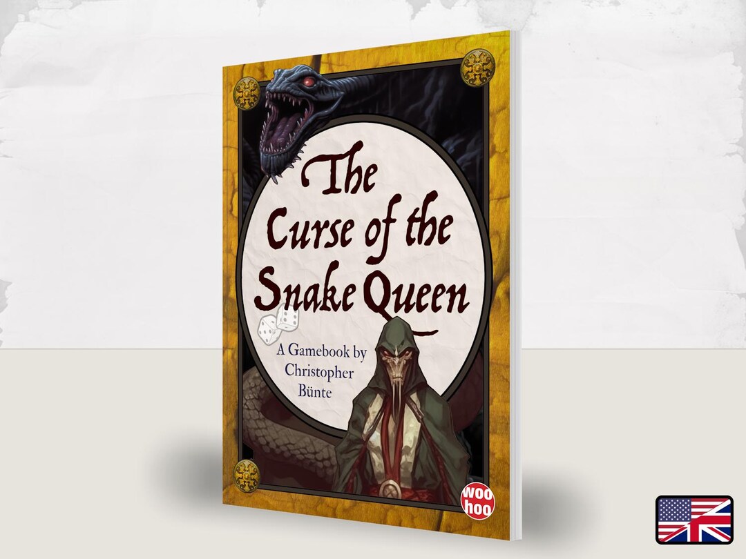 The Curse of the Snake Queen (english) - A Solo Fantasy Gamebook by ...