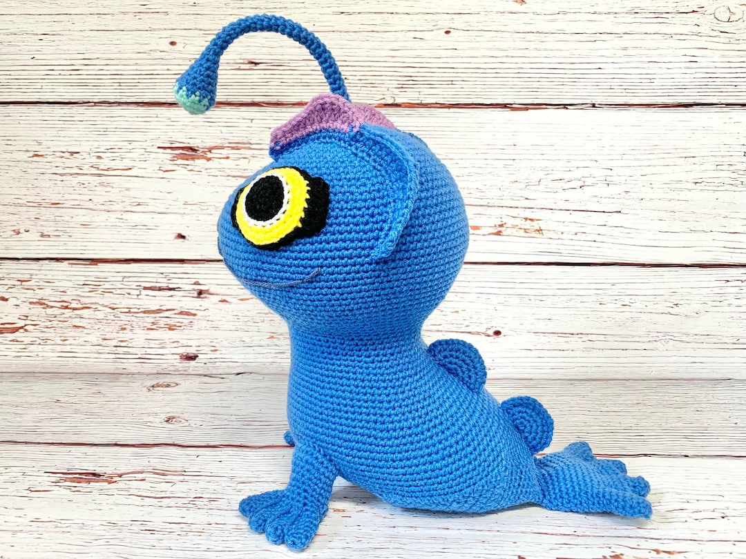 CROCHET PATTERN ONLY Blue the Sea Beast - Etsy