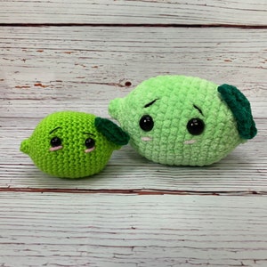 CROCHET PATTERN ONLY Lemon Lime Crochet Amigurumi Pattern - Etsy