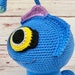 CROCHET PATTERN ONLY Blue the Sea Beast - Etsy