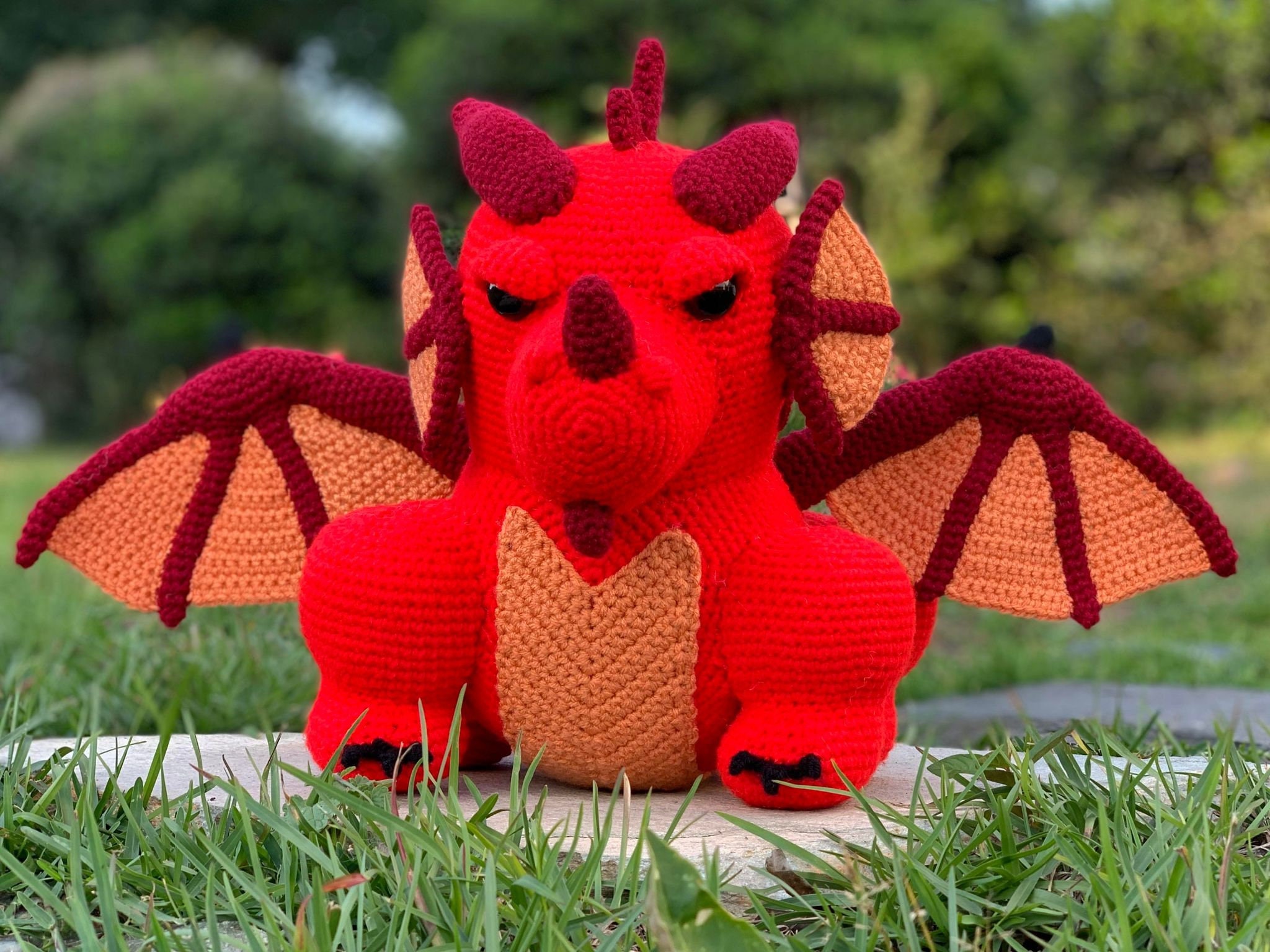 CROCHET PATTERN ONLY Themberchaud the Terrifyingly Adorable Roly-poly ...