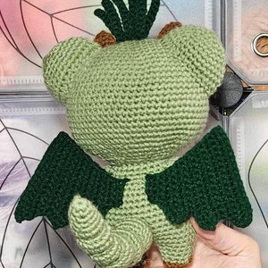 CROCHET PATTERN ONLY Manny the Manticore Cryptid D&D Dnd - Etsy