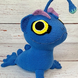 CROCHET PATTERN ONLY Blue the Sea Beast - Etsy