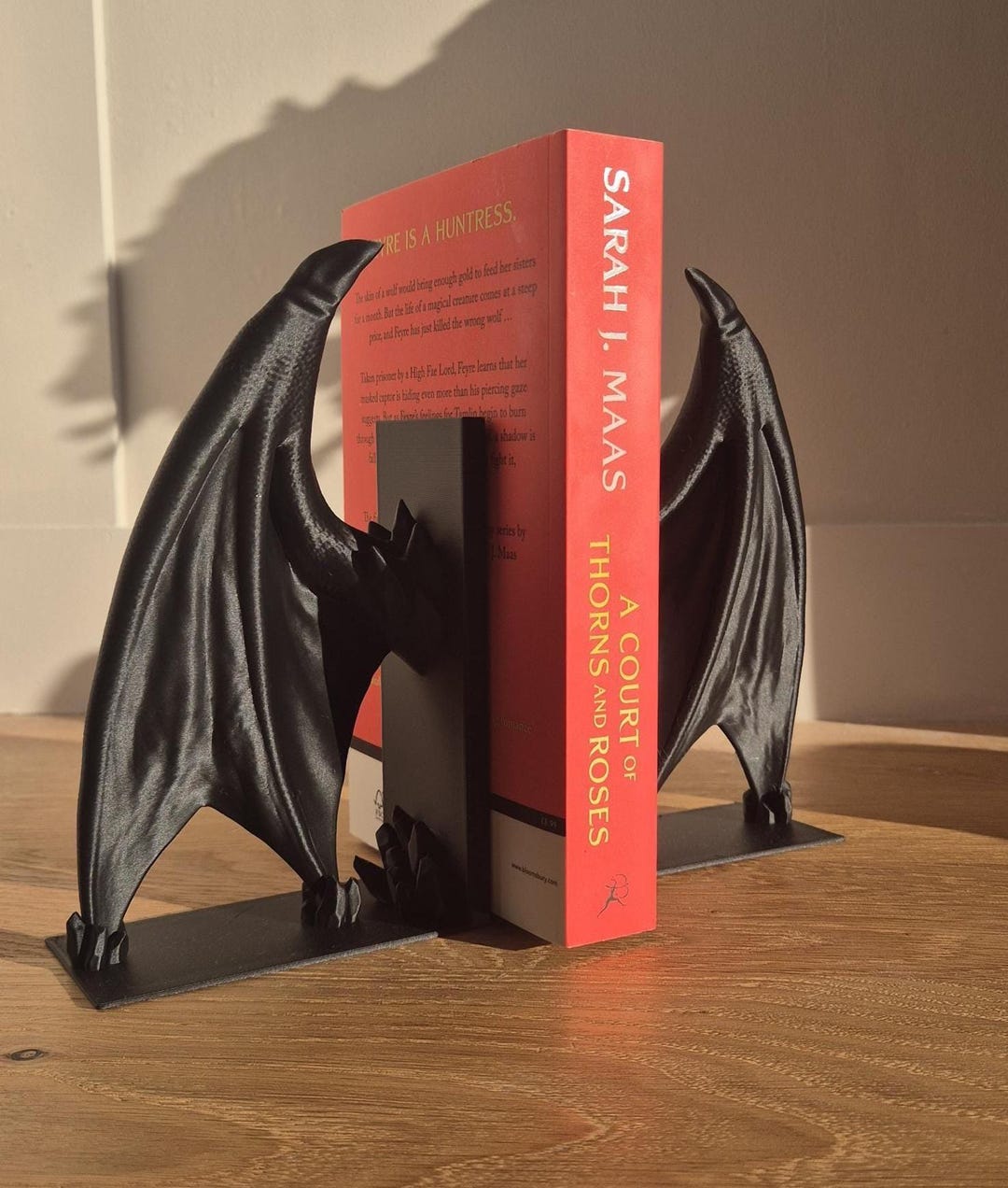 Wing Book Ends | ACOTAR | A Court of Thorns and Roses | 3D Printed ...