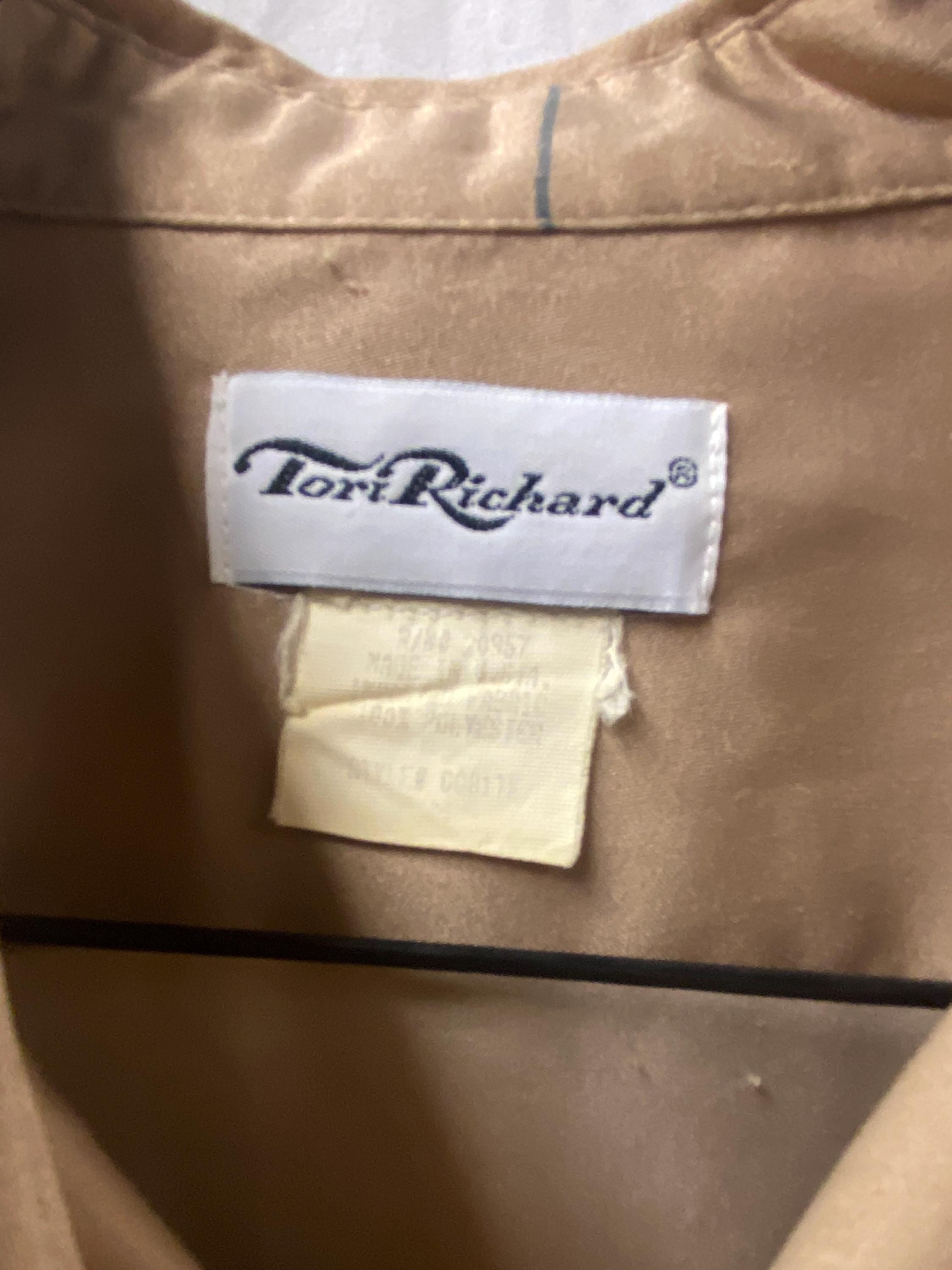 Tori Richards Mens Shirt M Tan With Multiple Koi Fish Short Sleeve - Etsy