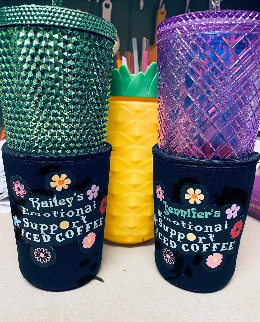 Koozies, Custom Cup Sleeve, Personalize Koozies, Personalized Sleeve ...