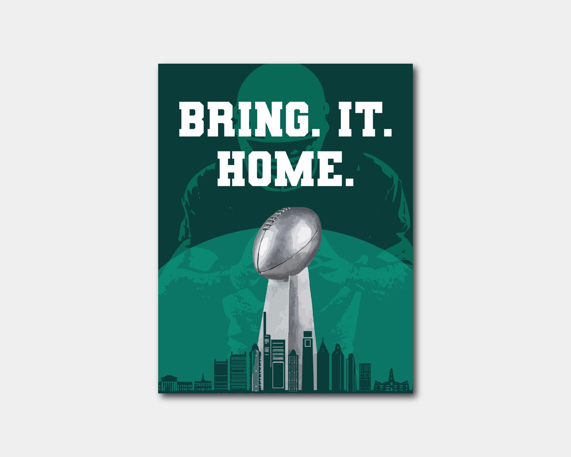 Philadelphia Football High-quality Posters - Set of 6 Bundle, Eagles ...