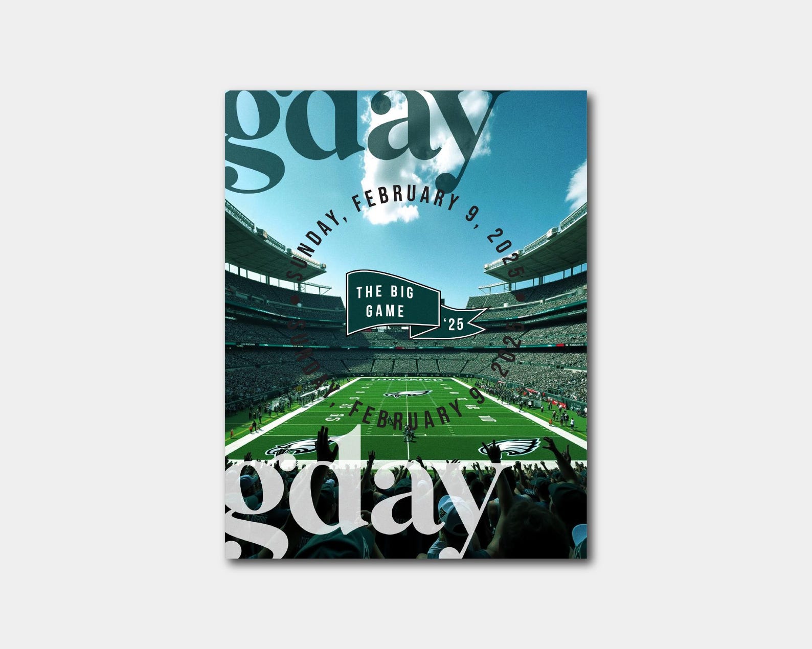 Philadelphia Football High-quality Posters - Set of 6 Bundle, Eagles ...