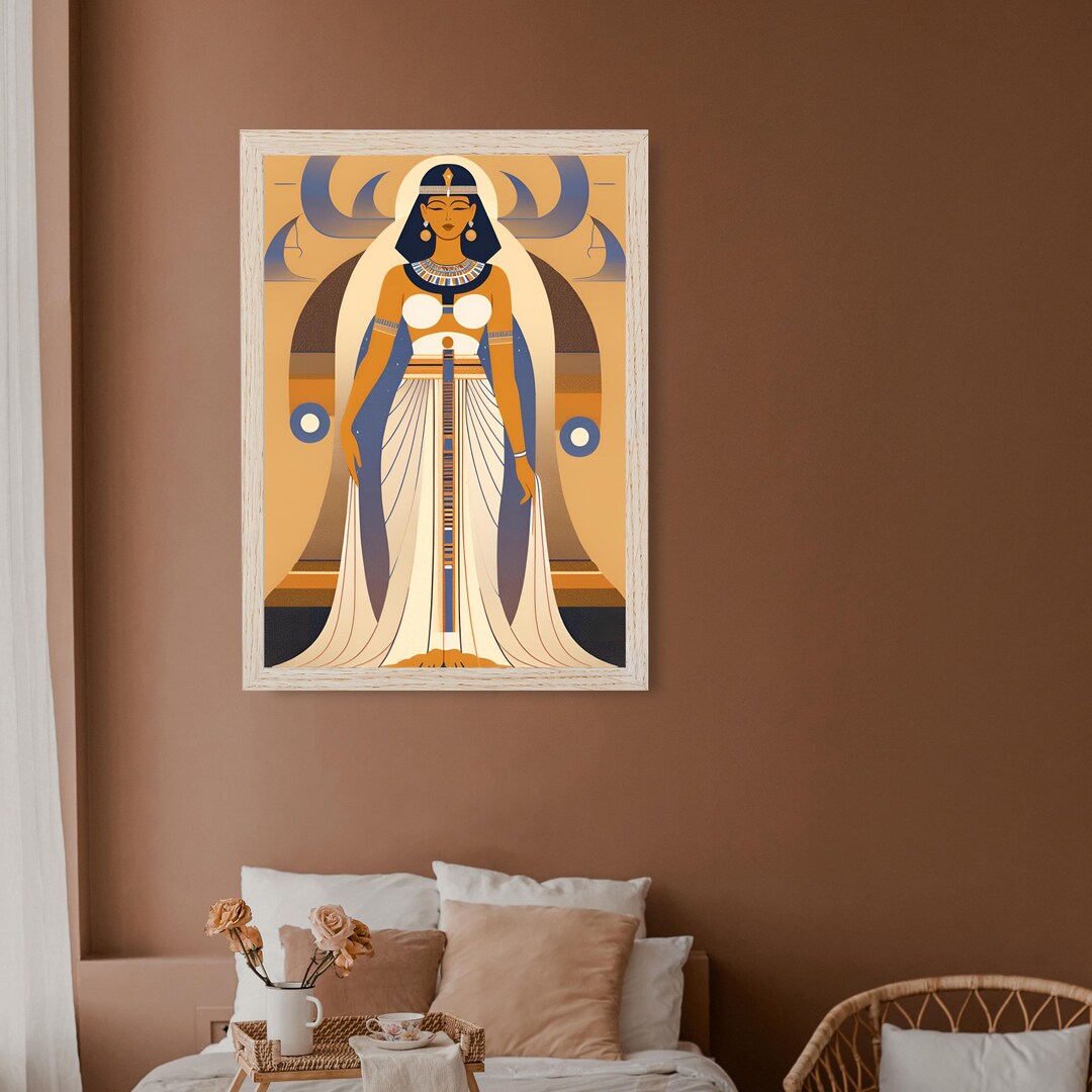 Cleopatra Wall Art, Mythological Art Egypt Wall Art Artistic Wall Decor ...