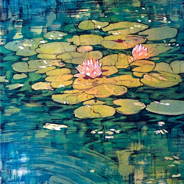 Batik Landscape - Etsy