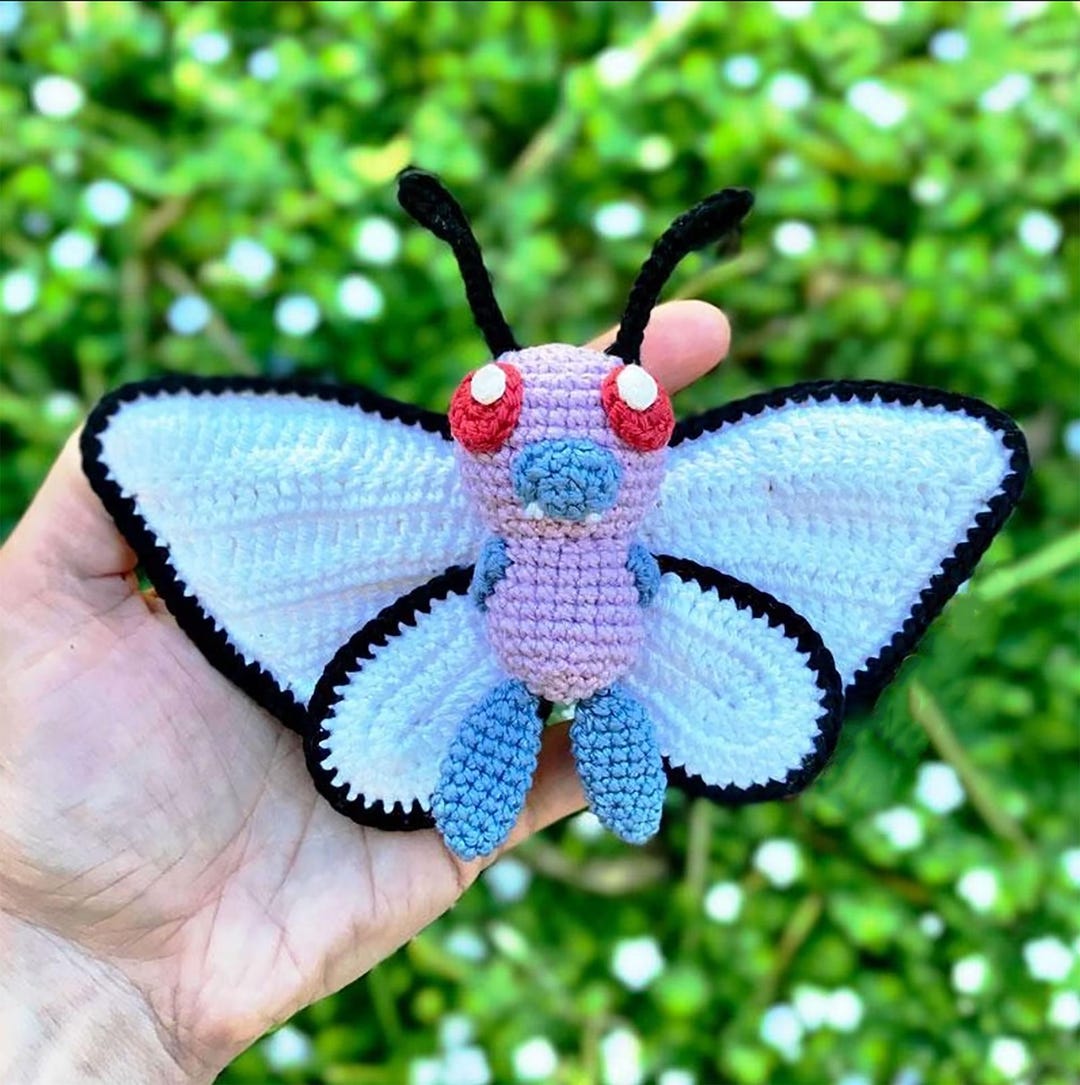Butterfly Crochet Pattern - Etsy