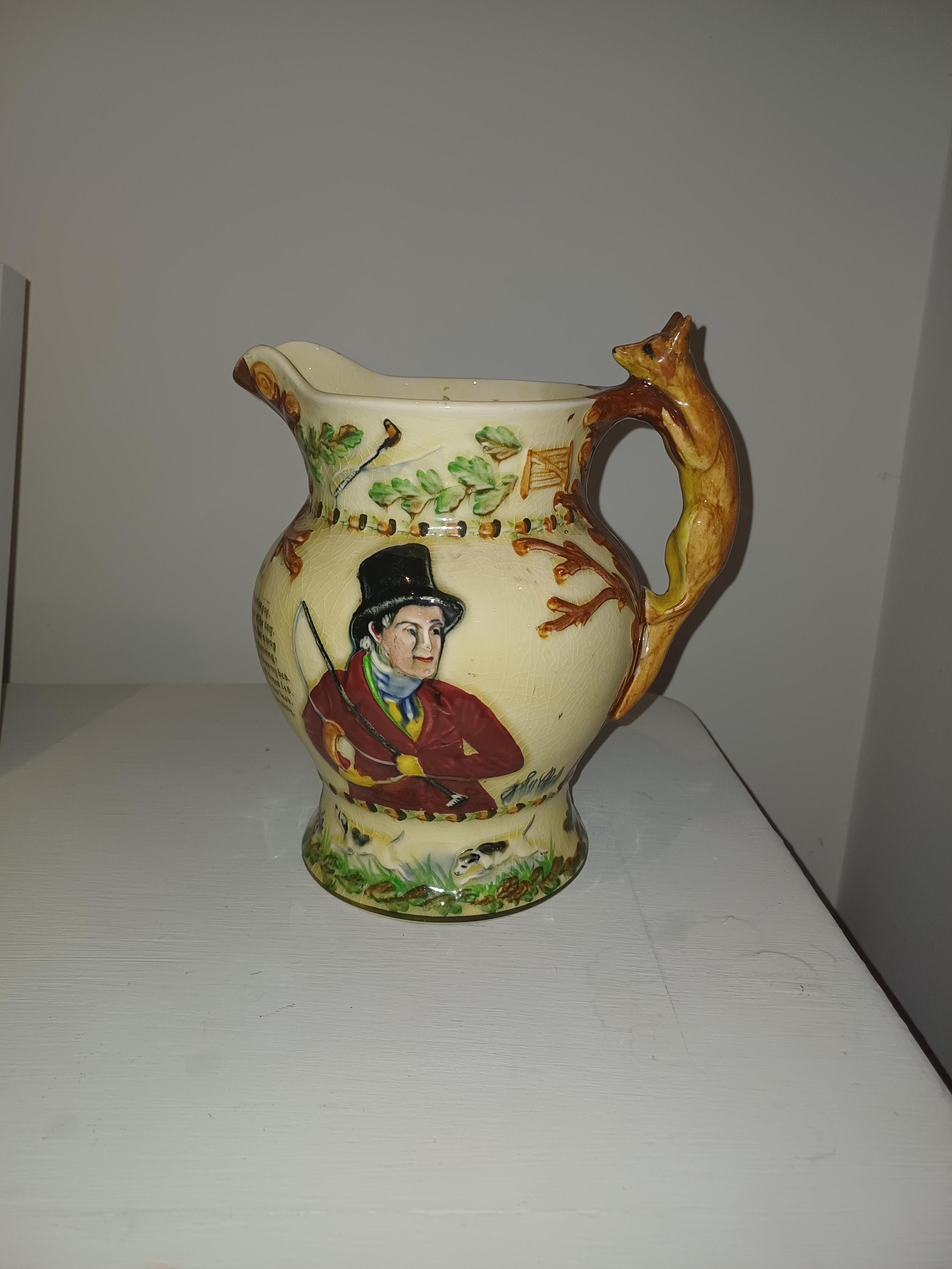 Crown Devon 1930s Fieldings Pottery Musical Jug, John Peel. - Etsy