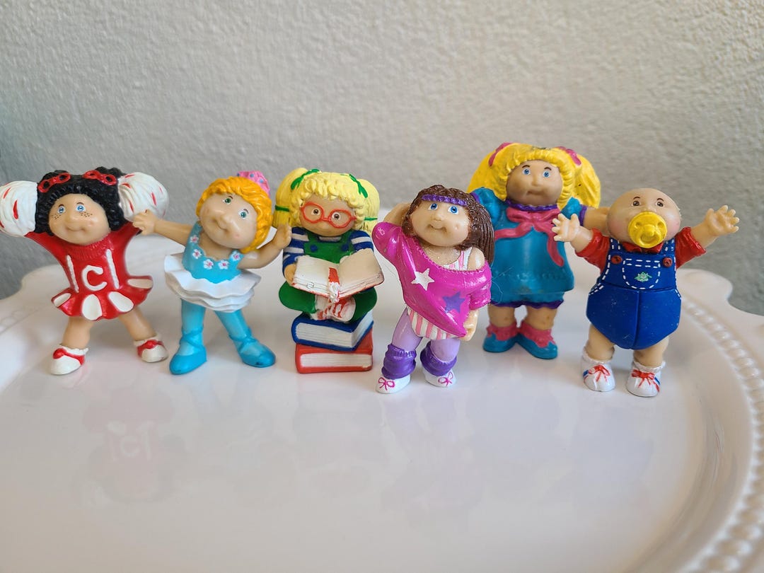 80s Vintage Cabbage Patch Kids Figurines Lot of 6 - Etsy