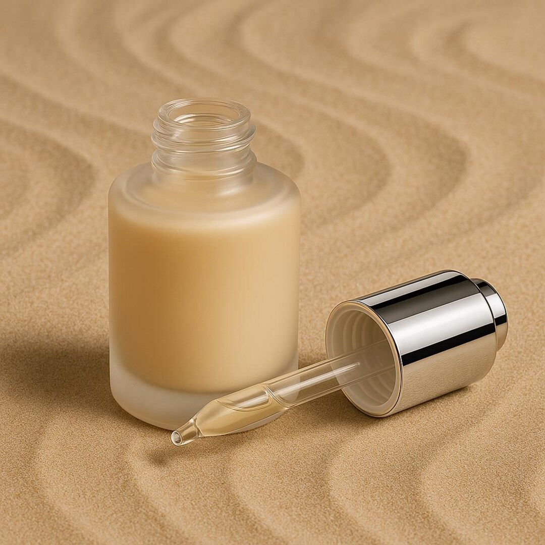 Dawn Dropper Bottle | 30 Ml & 50 Ml Frosted Glass Foundation Dropper ...