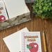 Teacher Thank You Card | Cute Apple and Worm Card | Back to School, End ...