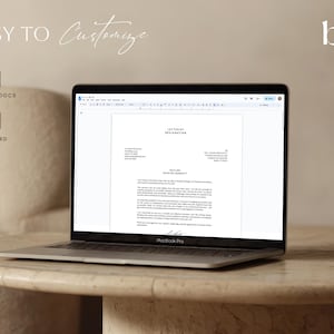 CEO / Executive Resignation Letter Template | C-level Professional ...