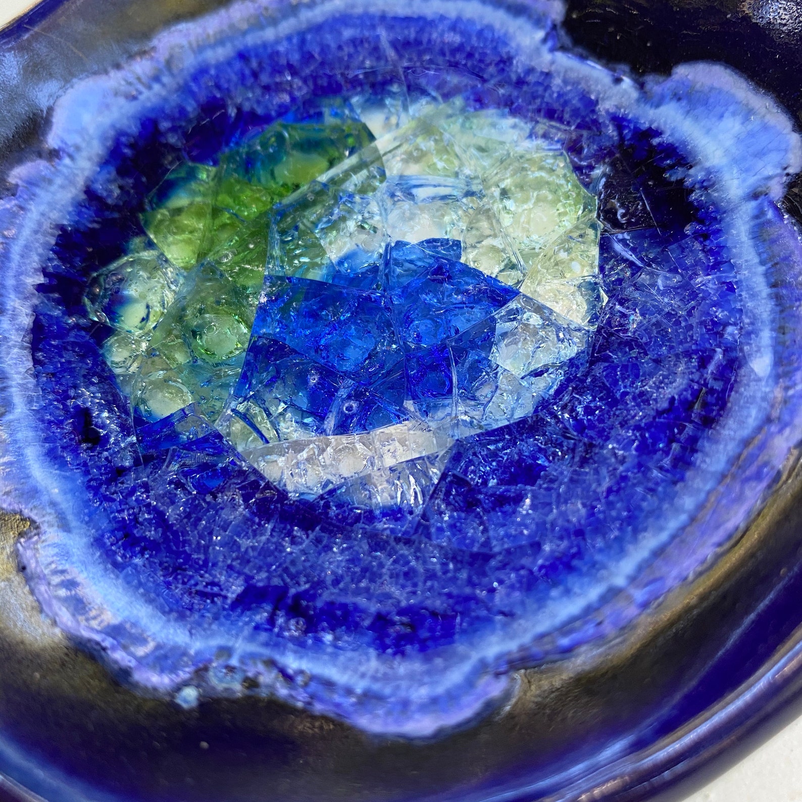Butterfly Puddler Dish Butterfly Feeder Cobalt Blue With - Etsy