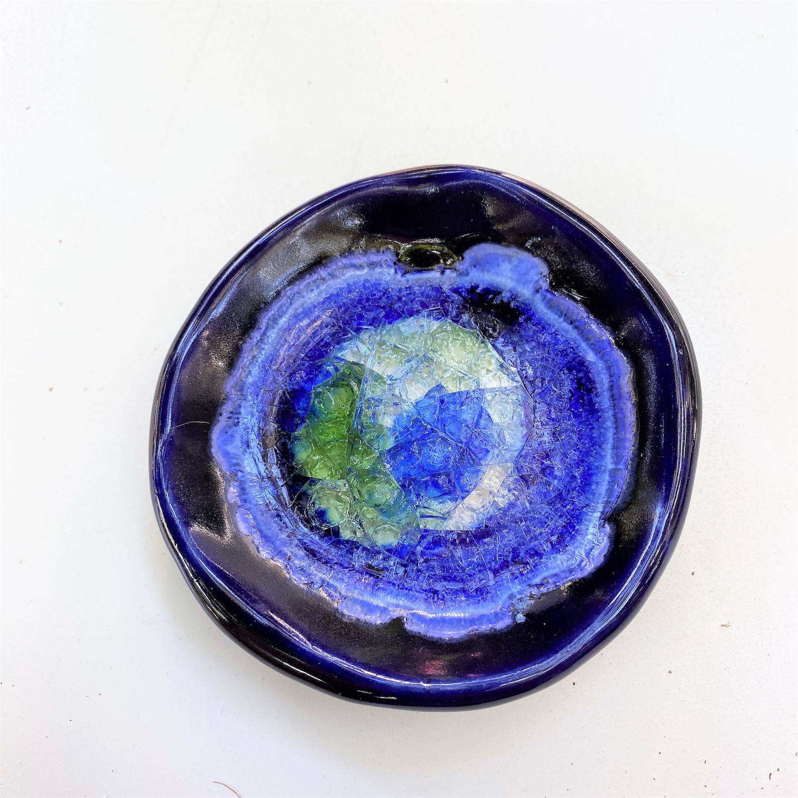 Butterfly Puddler Dish Butterfly Feeder Cobalt Blue With - Etsy