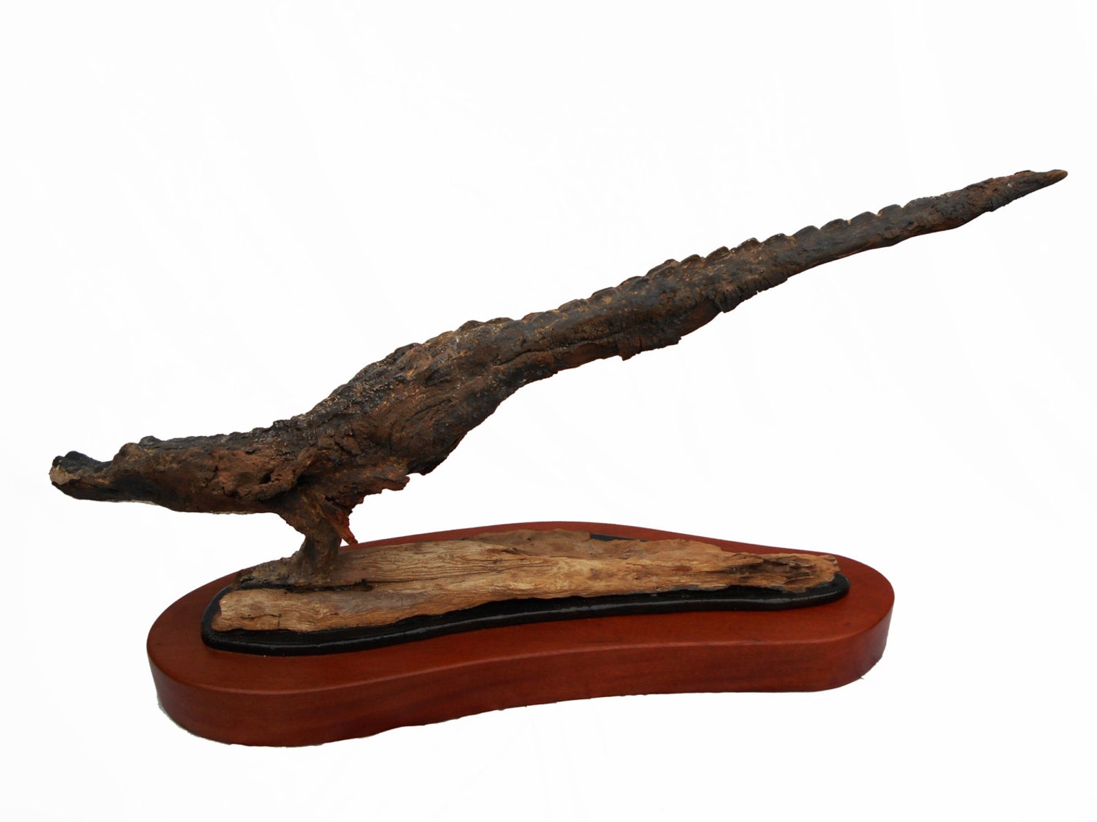 Gator Vision Original Fine Art Wood Carving Sculpture by Rick | Etsy