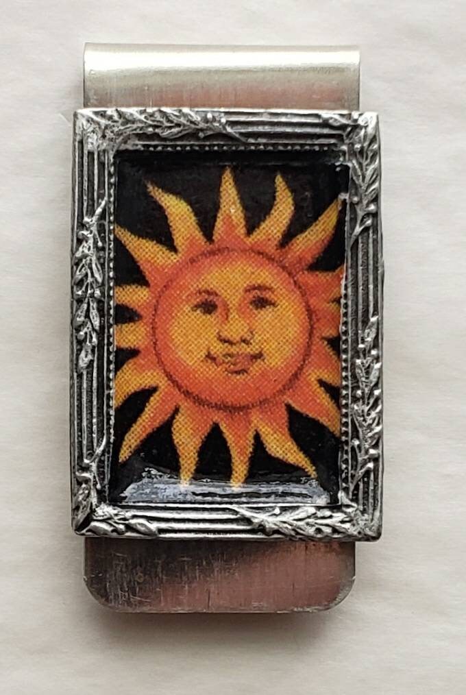 Smiling Sun Money Clip - Etsy