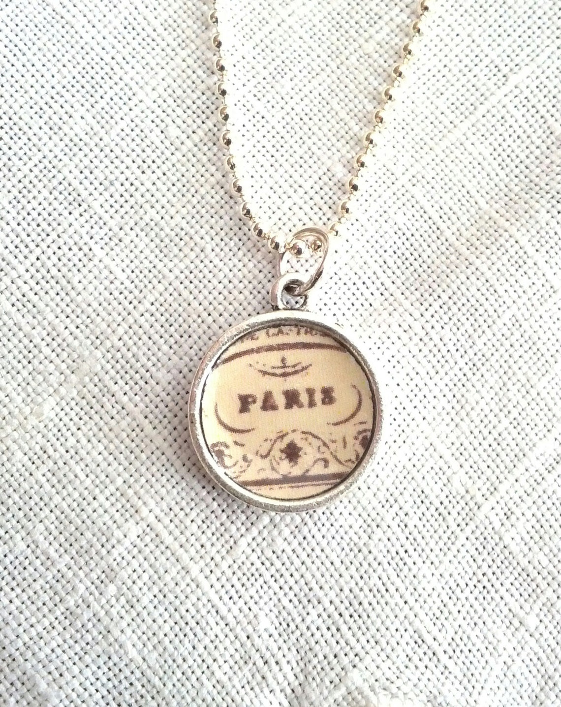 Petite Paris Pendant, Lovingly Handmade in Brooklyn by Wishing Well ...