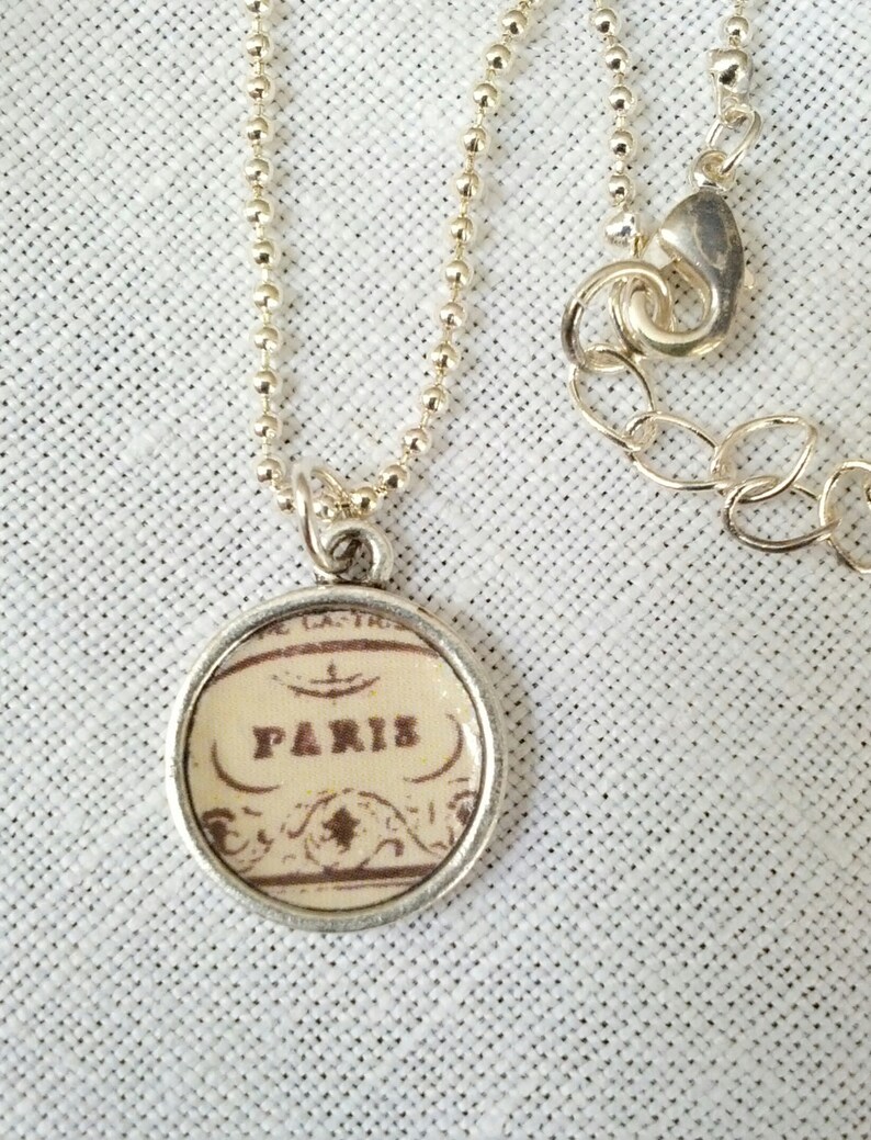 Petite Paris Pendant, Lovingly Handmade in Brooklyn by Wishing Well ...