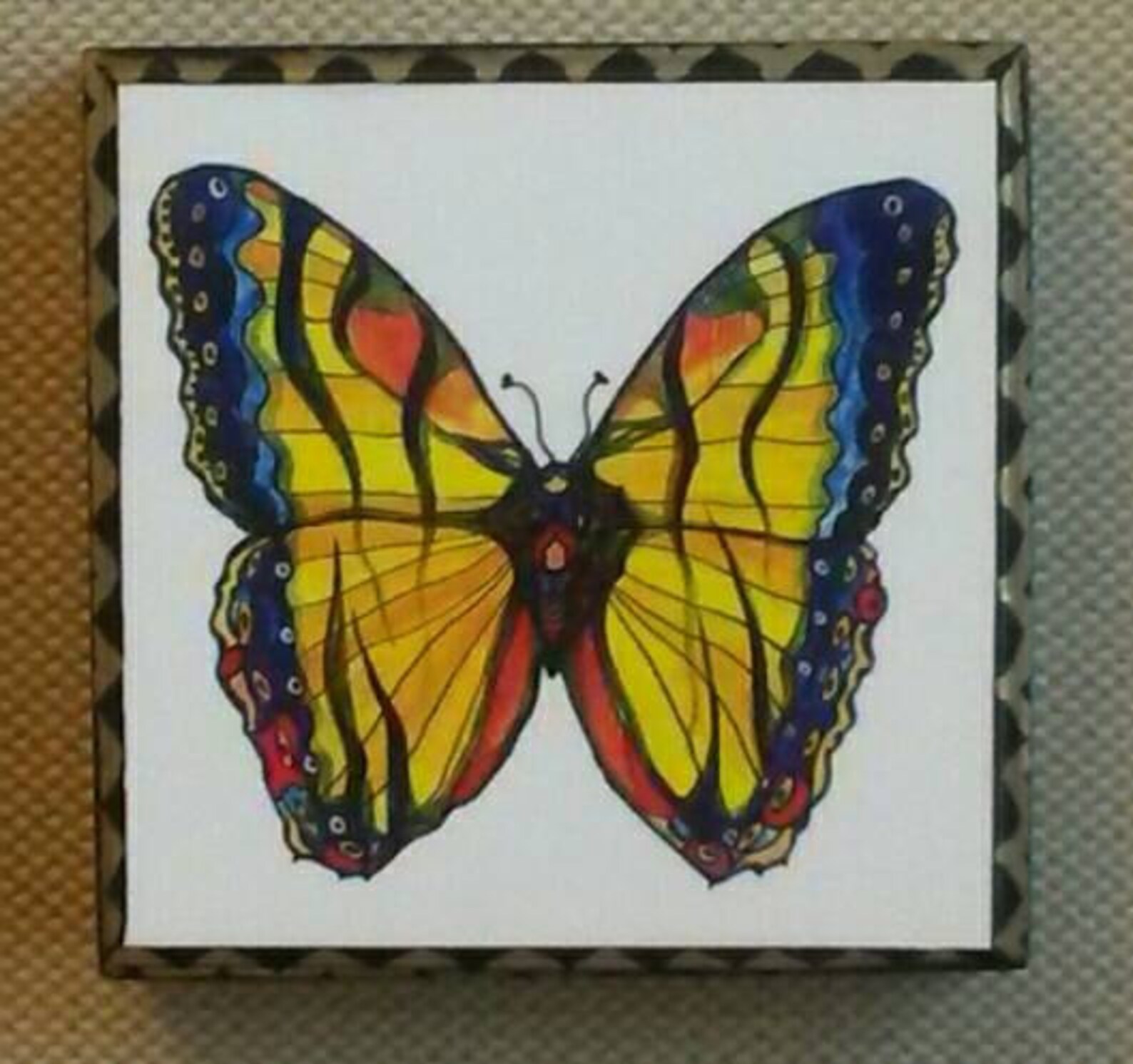 Butterfly Magic Art Panel - Etsy