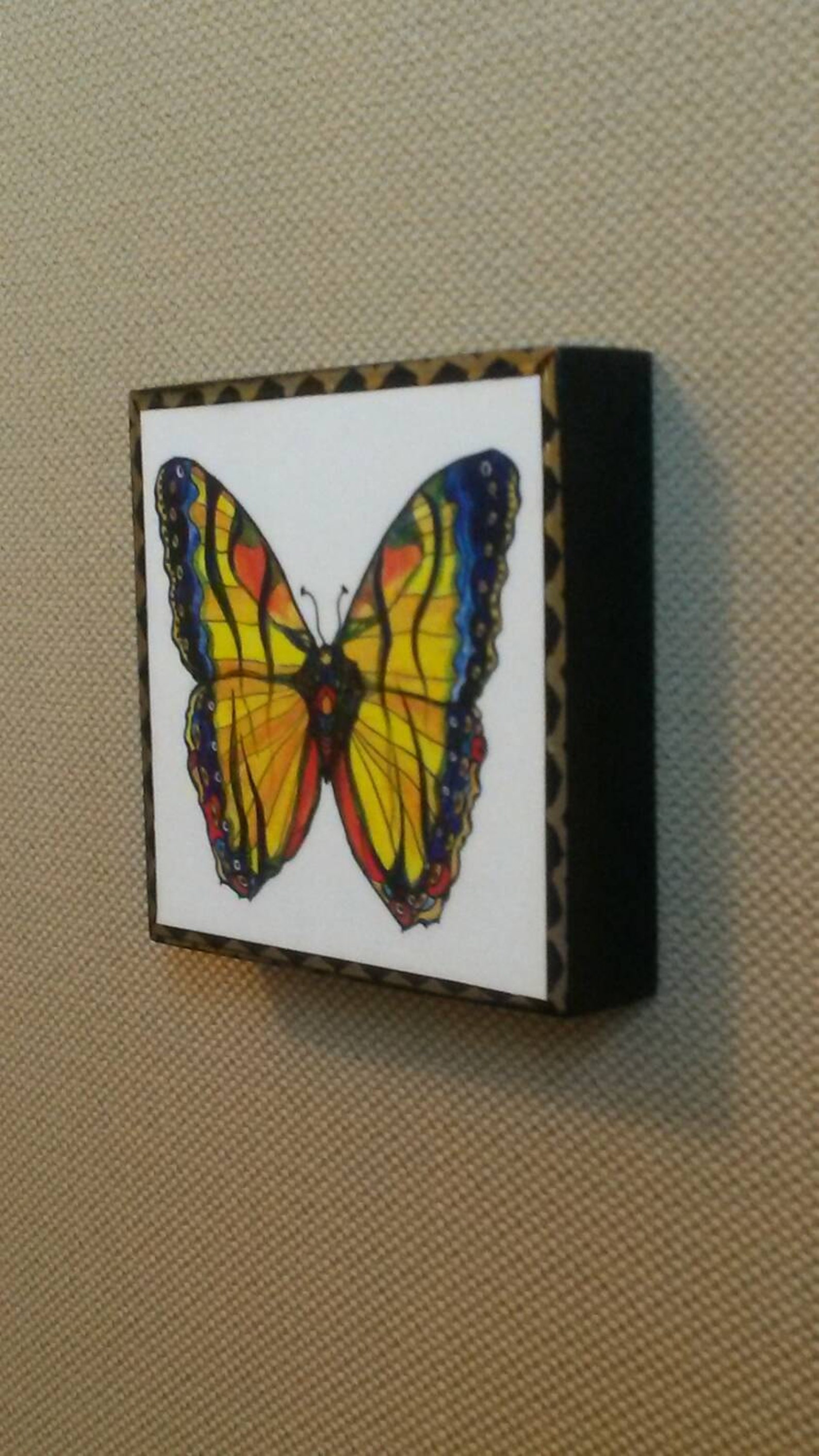 Butterfly Magic Art Panel - Etsy