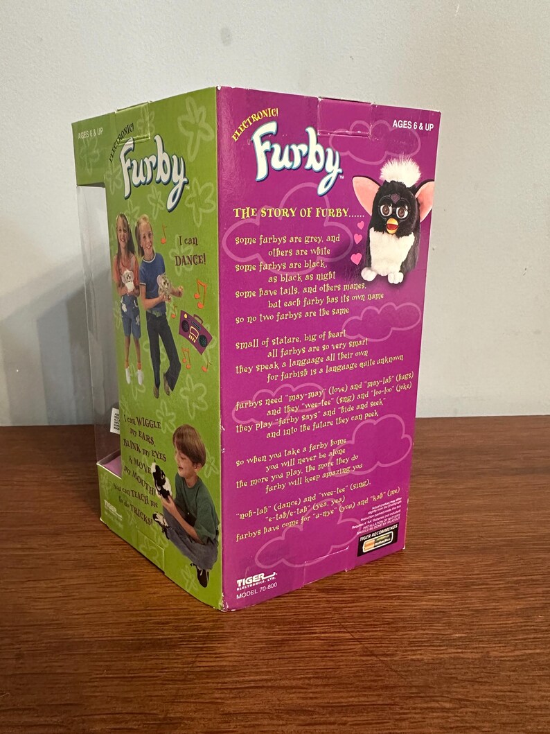 Vintage 1998 Furby Model 70-800, New in Box - Etsy