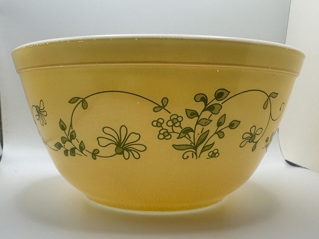 Vintage Pyrex 402 I Shenandoah Pattern I Mixing Bowl 1.5 Quarts I ...