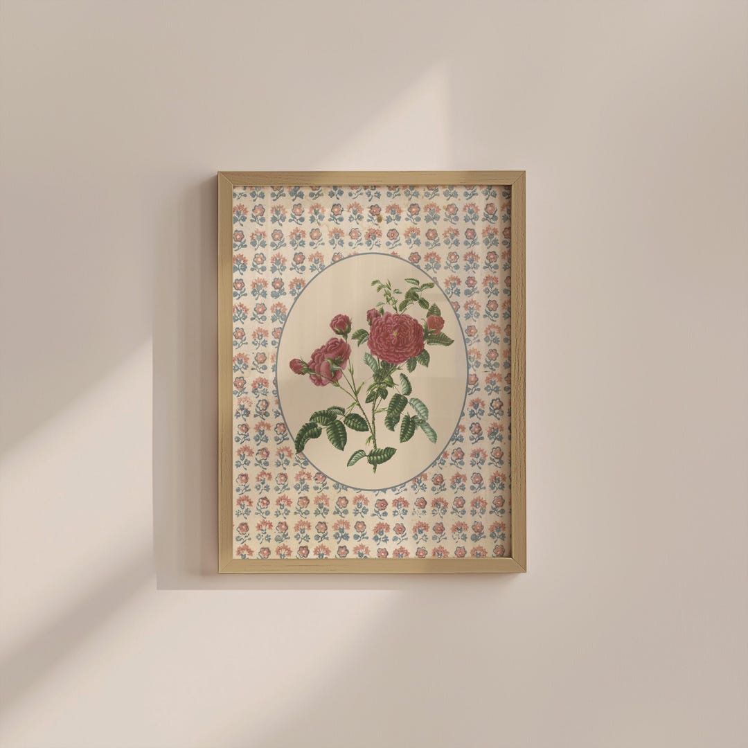Modern Southern Wall Art: Floral Coastal Grandma (instant Digital ...