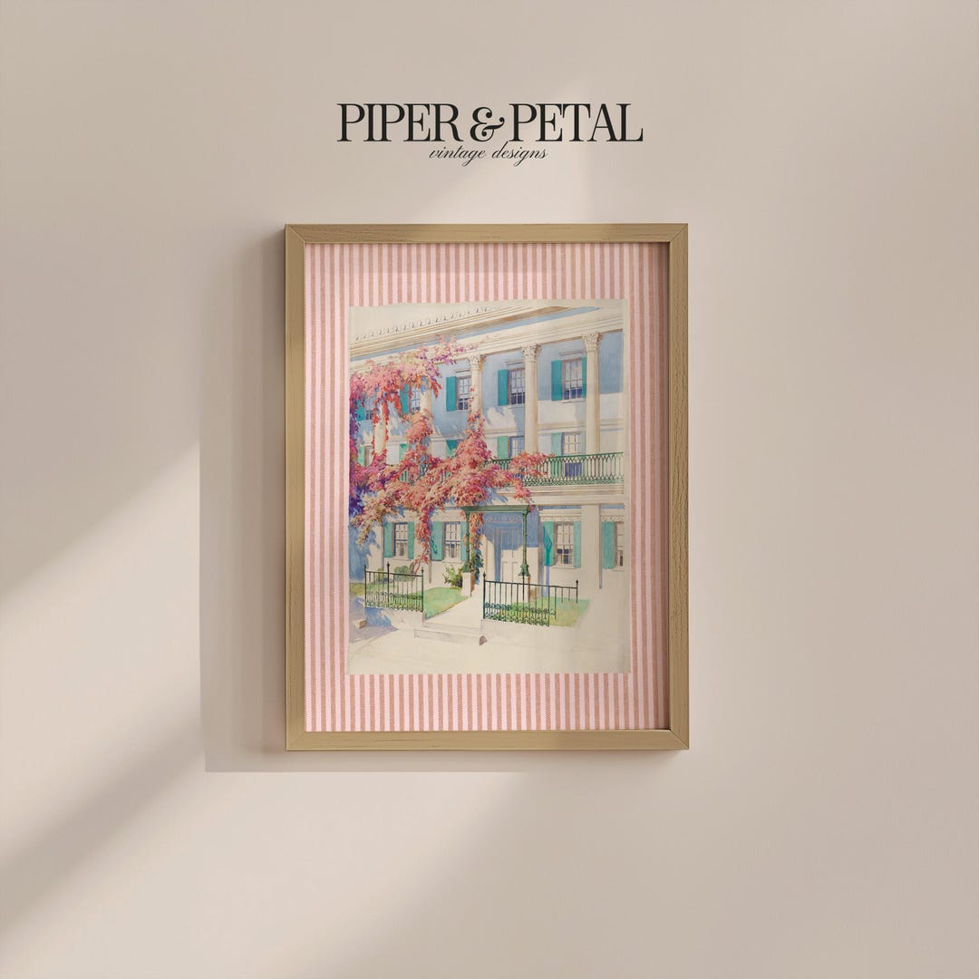 Modern Southern Wall Art, Coastal Grandma Digital Download, Preppy ...
