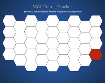 WGU Cybersecurity Degree Tracker Degree Roadmap WGU Course Tracker WGU ...