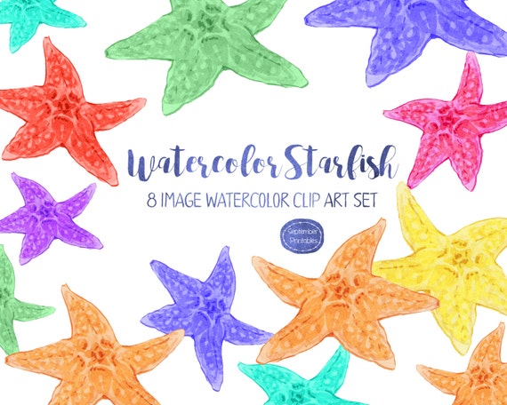 Starfish Beach Clip Art