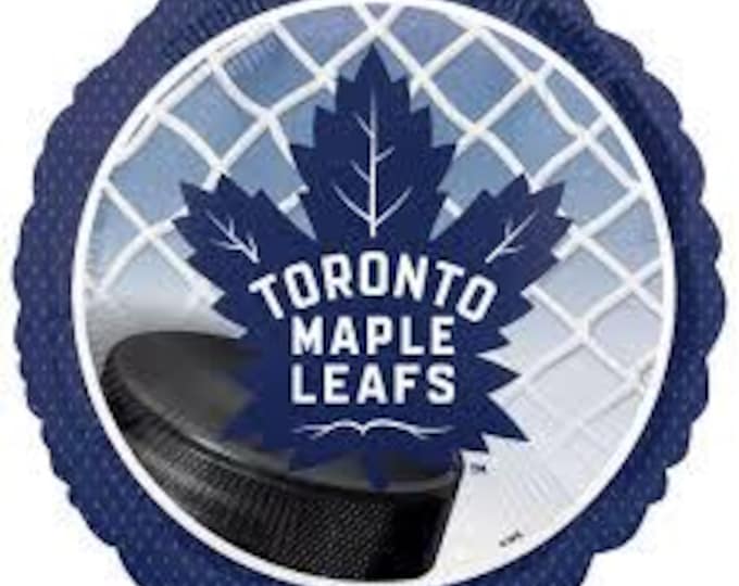 Go Leafs Go Birthday Party Decoration Kit, Maple Leaf Banner, Paper ...
