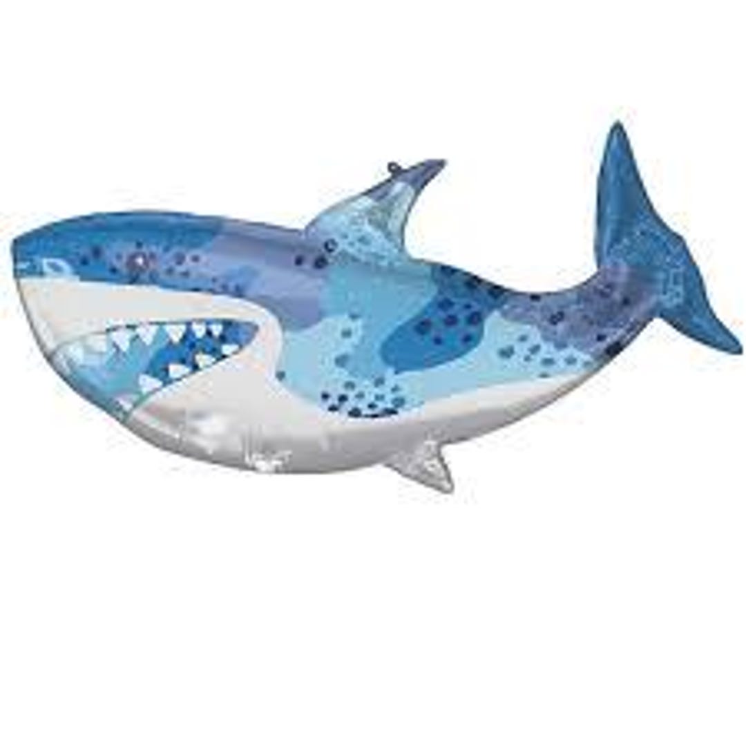 Shark, Jumbo Balloon - Etsy