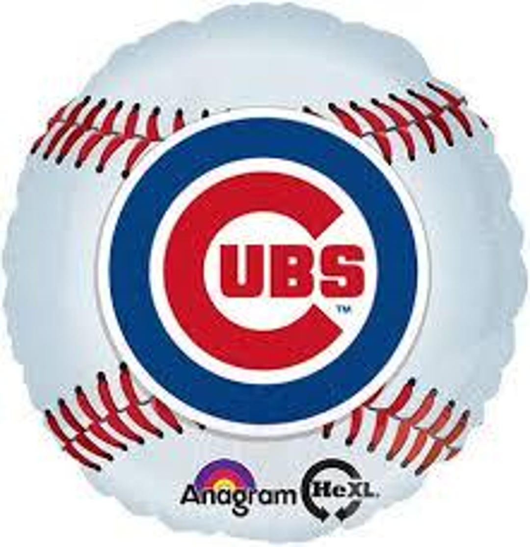Chicago Cubs Baseball Balloon - Etsy