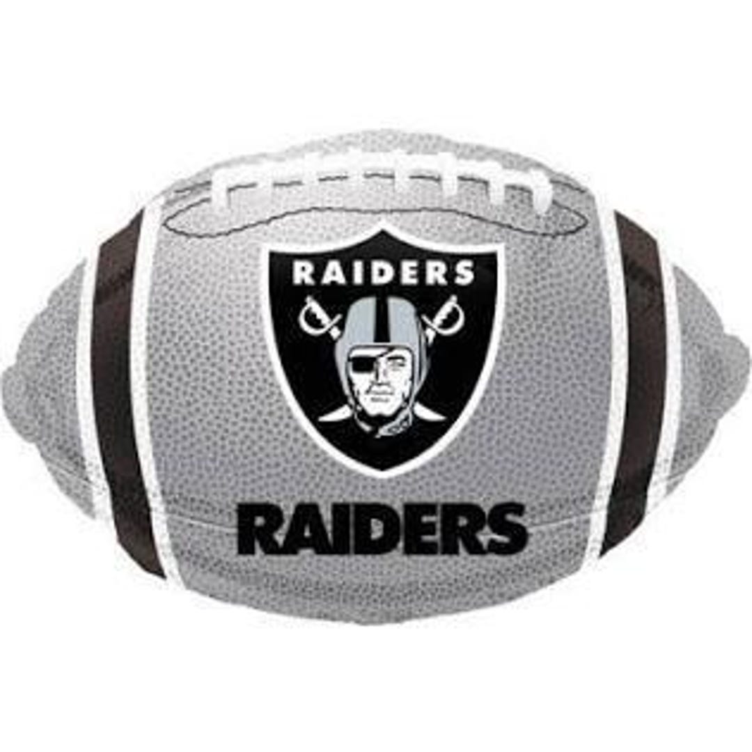 Las Vegas Raiders Football Balloon - Etsy
