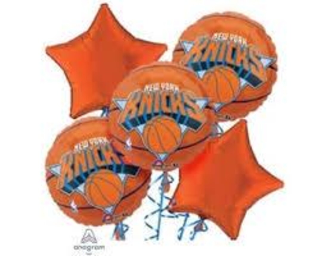 New York Knicks Basketball Balloon Bouquet - Etsy