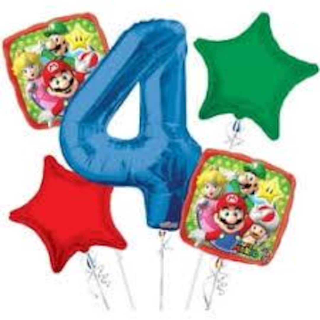 Super Mario Bros Balloon Bouquet - Etsy