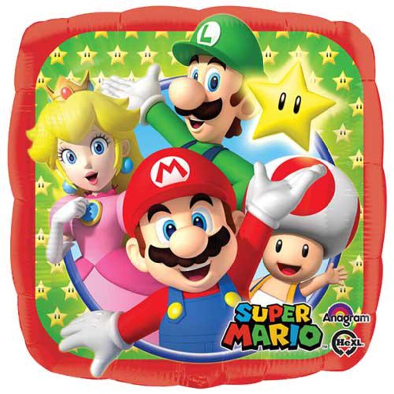Super Mario Bros Balloon - Etsy